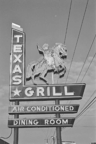 Texas Grill Sign