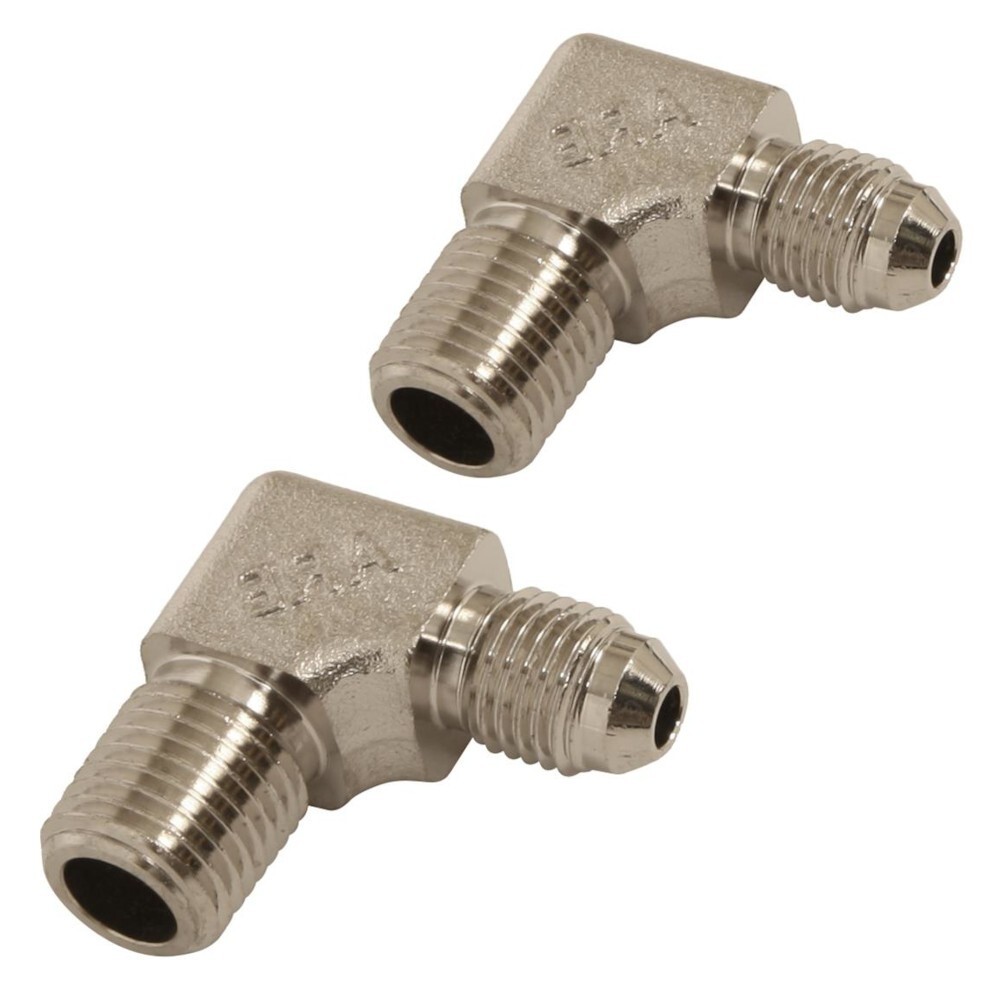 ARB 90 Degree Nickel Plated -4 JIC 1/4" Male NPT Elbow Fitting - 740110 ...