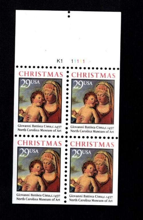 1993 Choice of Christmas Booklet/Pane BK211/212/2790/2794/2798/280 MNH ...