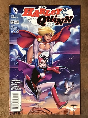 Harley Quinn #12 (Vol.2) Amanda Conner Variant Chad Hardin Art DC 2014 ...