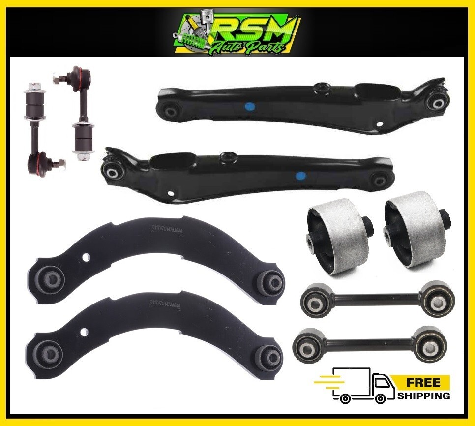 New Rear Lower Control Arms Kit for Ralliart 2.4L 04-06 Bushing Links ...