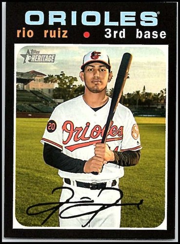 2020 Topps Heritage #137 Rio Ruiz NM-MT Orioles | eBay