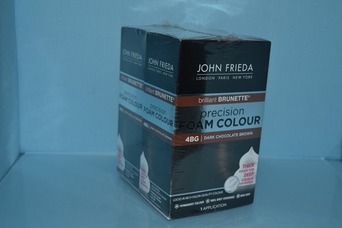 (2) John Frieda Precision Foam Permanent Hair Colour #4BG DARK ...