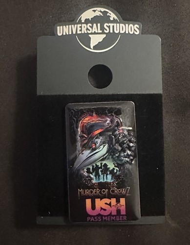 Universal Studios Hollywood HHN 2024 Pass Member Murder of Crows Pin ...