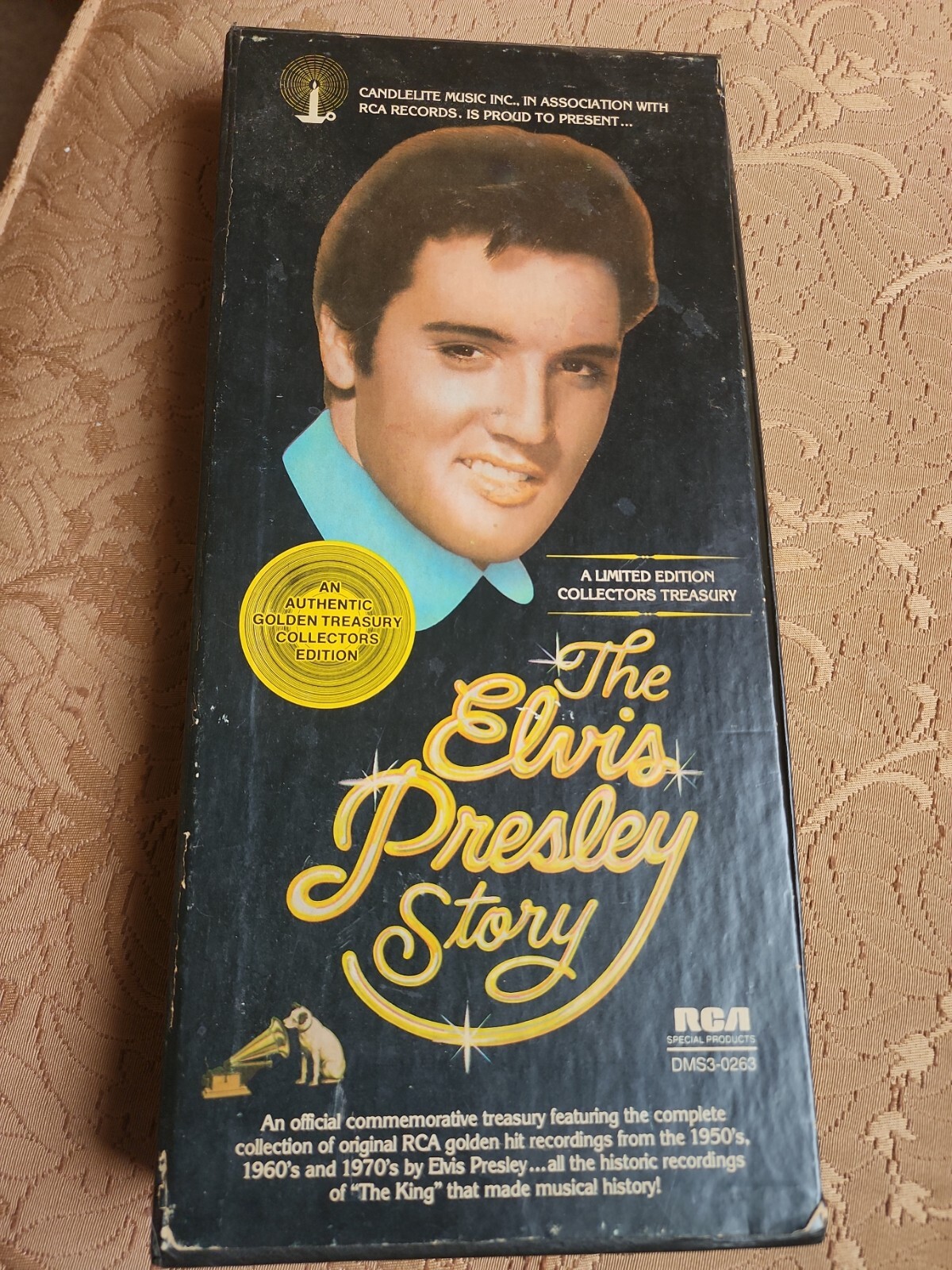 THE ELVIS PRESLEY STORY 1977 LIMITED EDITION BOX SET OF 3 RCA 8-TRACK ...