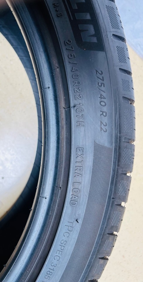 2 - TAKEOFF 275/40R22 (107H) Michelin Primacy All Season SEAL (TPC Spec ...