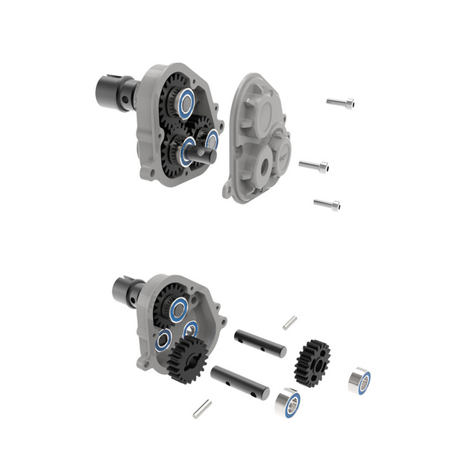 1/6 2WD-4WD CNC Transfer Case for Capo SIXER1 Samurai RC Car ...