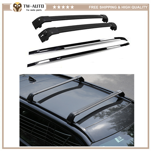 Fits Land Rover Range Rover Evoque 2010-2018 Roof Rail Rack Cross Bar ...