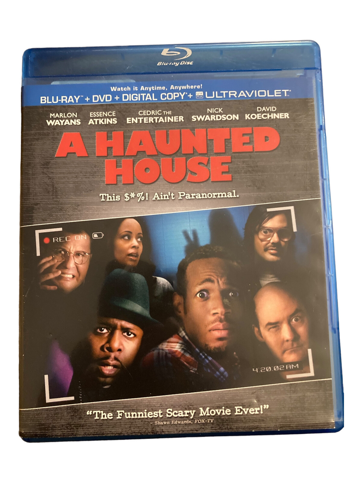 A Haunted House Movie Dvd Cover