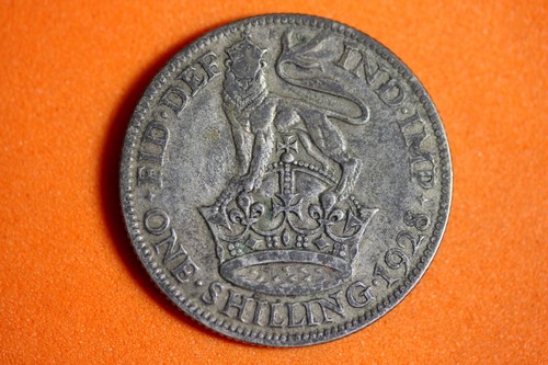 1928 Great Britain 1 Shilling Silver Coin #M18374 | eBay.de