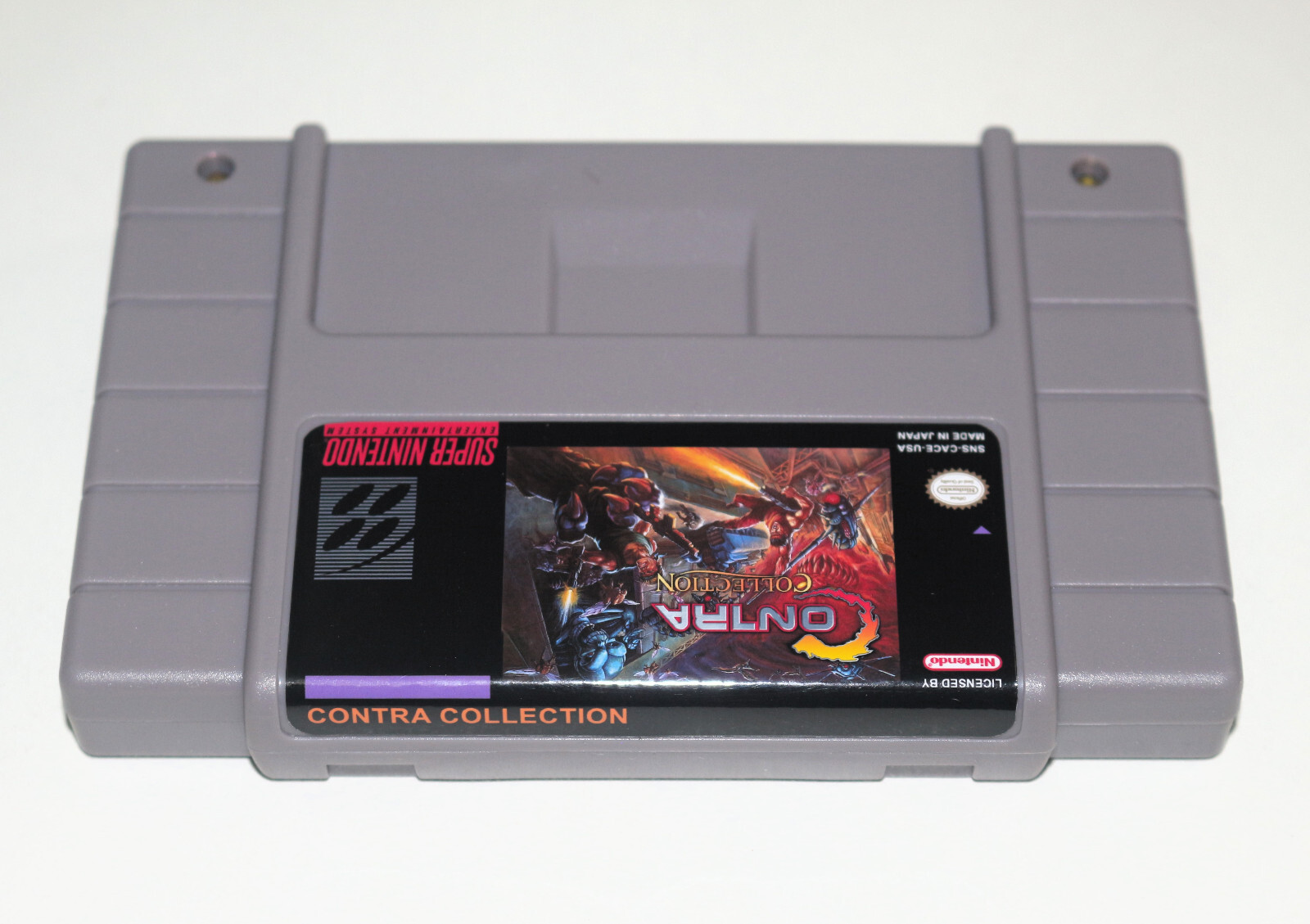 Contra III 3 Collection Super Probotector Spirits Games For SNES NTSC-U ...