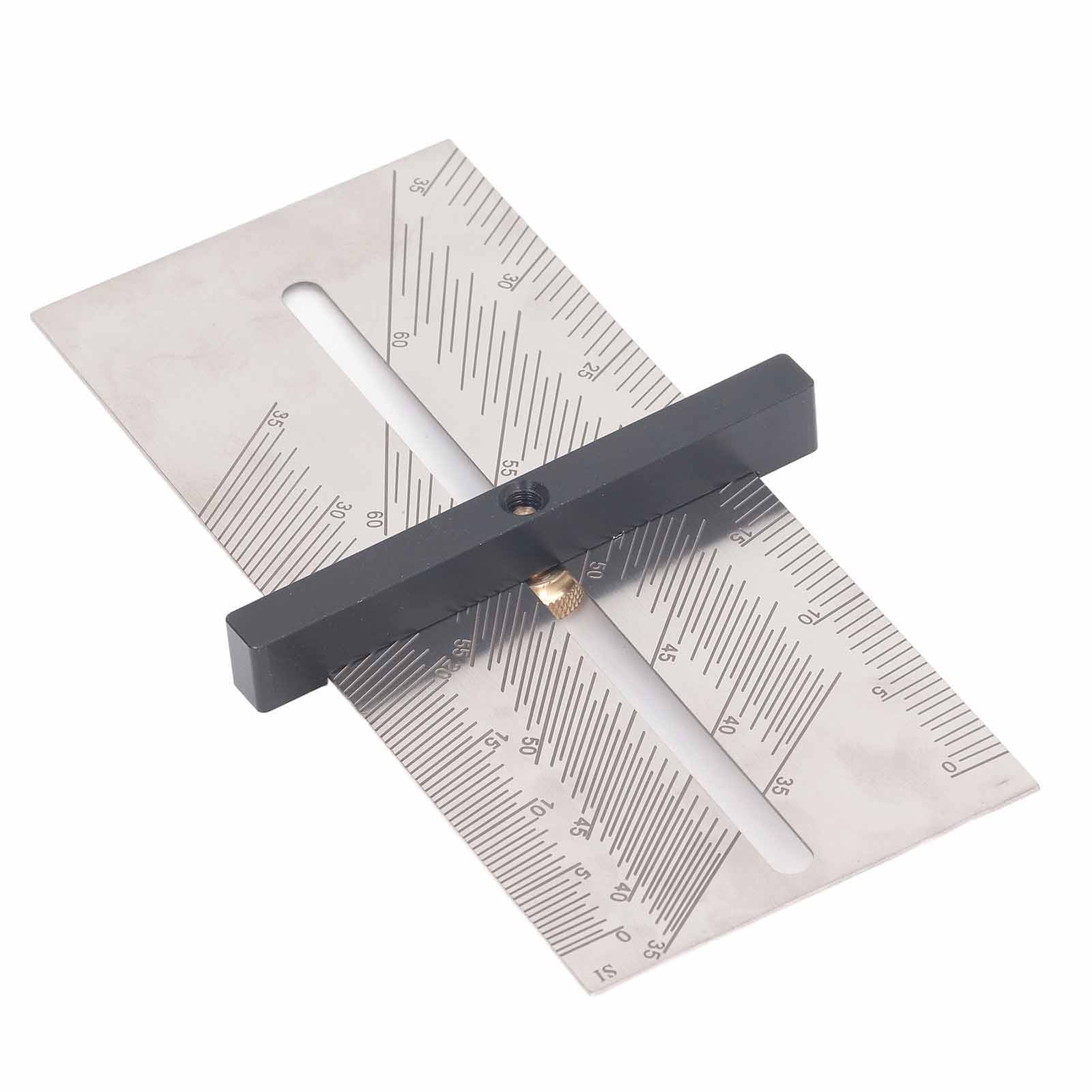 Adjustable Bevel Gauge T Shaped Sliding Ruler Woodworking Setting Tool ...