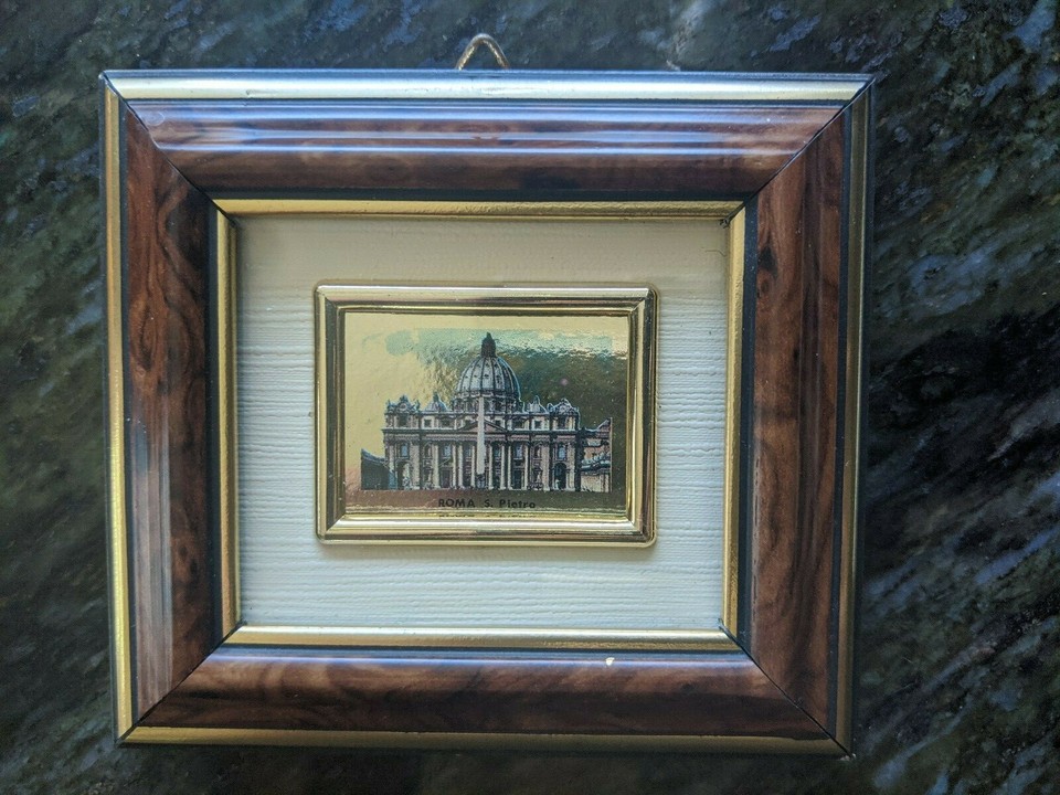 New Lot of 2 Pictures Rome Italy St Peter's Cathedral Colosseum | eBay