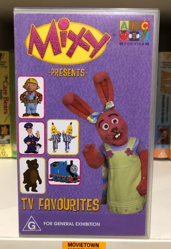 MIXY PRESENTS - TV FAVOURITES - ABC For Kids - VHS | eBay