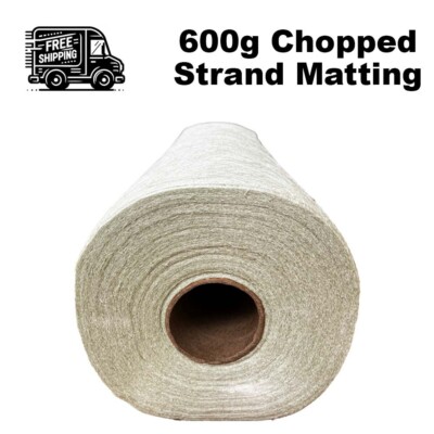 600g Chopped Strand Mat CSM Fibreglass Matting for GRP Resin - Various ...