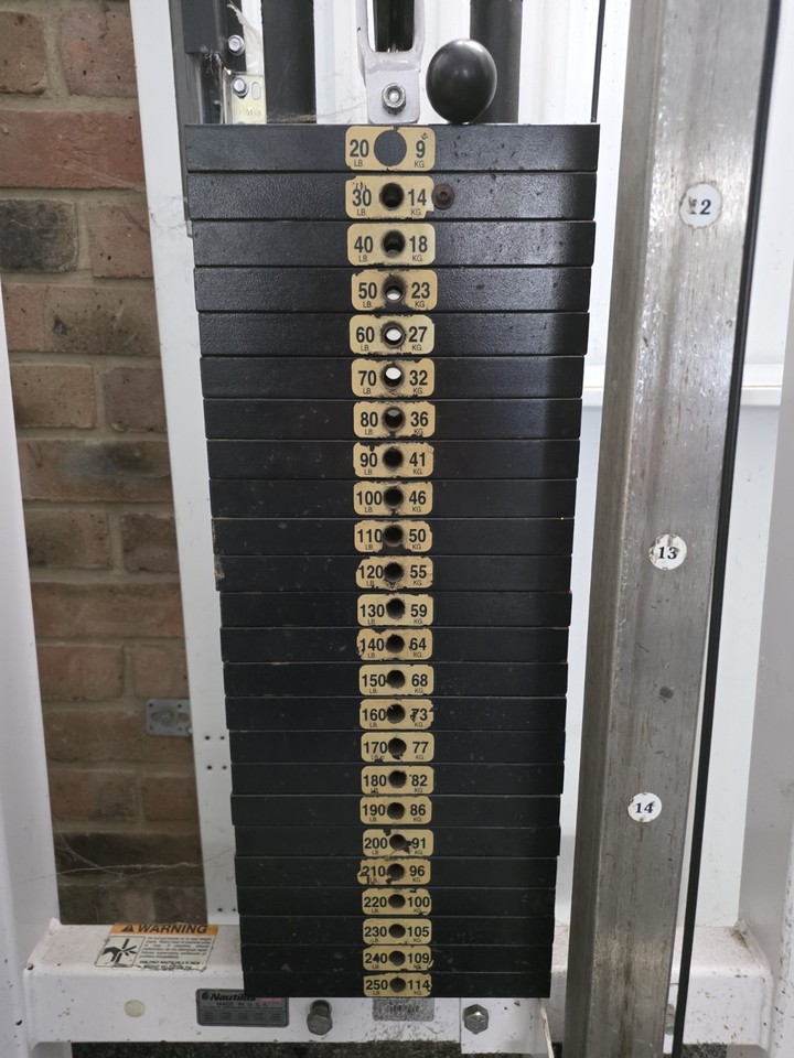 Nautilus Cable Crossover Machine Commercial Gym Equipment | eBay UK