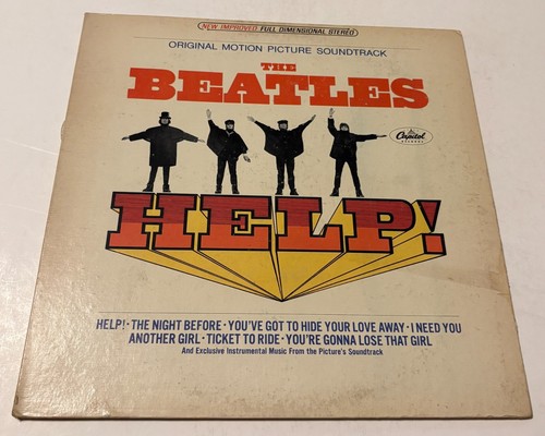 The Beatles Help! (Soundtrack) 1965 Capitol SMAS-2386 Gatefold Rock VG+ ...