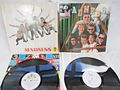 2 X MADNESS ALBUMS, MADNESS 7, 1981 + MADNESS (USA PRESS) 1983, VG ...