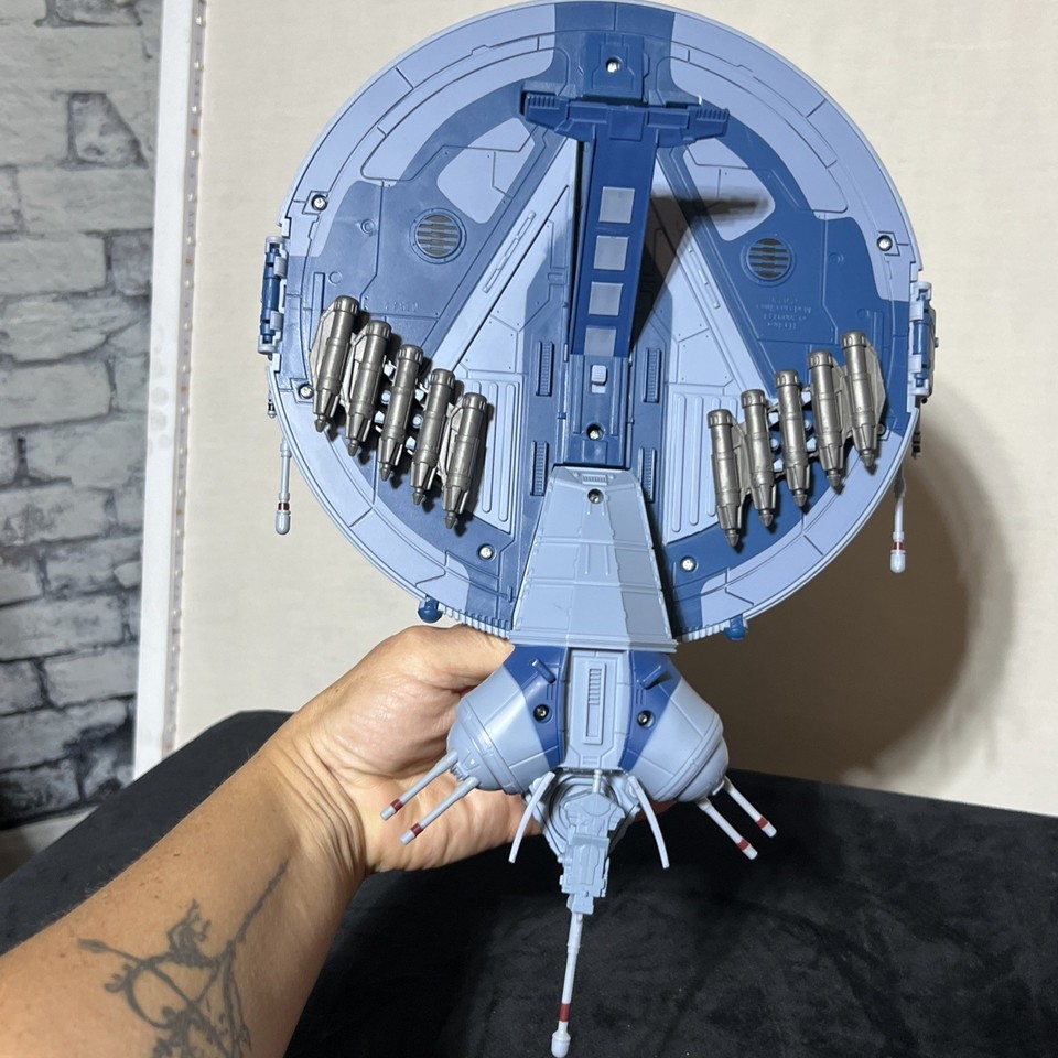 Star Wars SOTD CW Clone Wars Separatist Droid Gunship 2009 Vehicle 3.75 ...