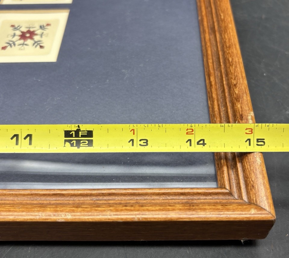 VTG ETHAN ALLEN Framed Print Wall art SARAH RISHEL 15” x 15” Art Print ...