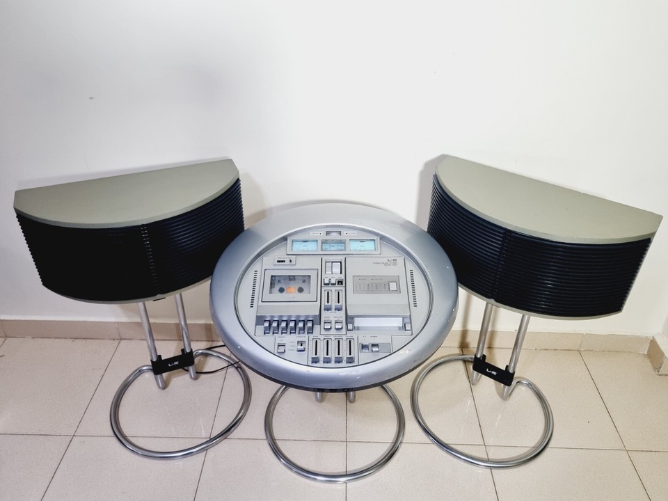 VINTAGE L&R STEREO MUSIC STUDIO RETRO SPACE AGE SYSTEM - SUPER RARE | eBay