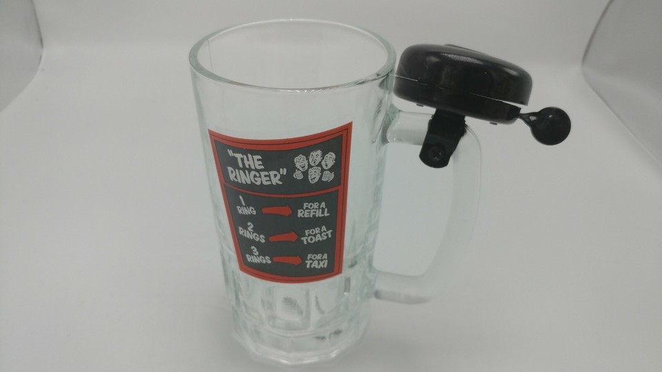 Novelty The Ringer 20 oz Beer Mug w/ Bell by Wembley | eBay