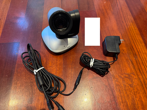 Logitech V-U0035 PTZ Pro Video Conference Camera 860-000481 Complete ...