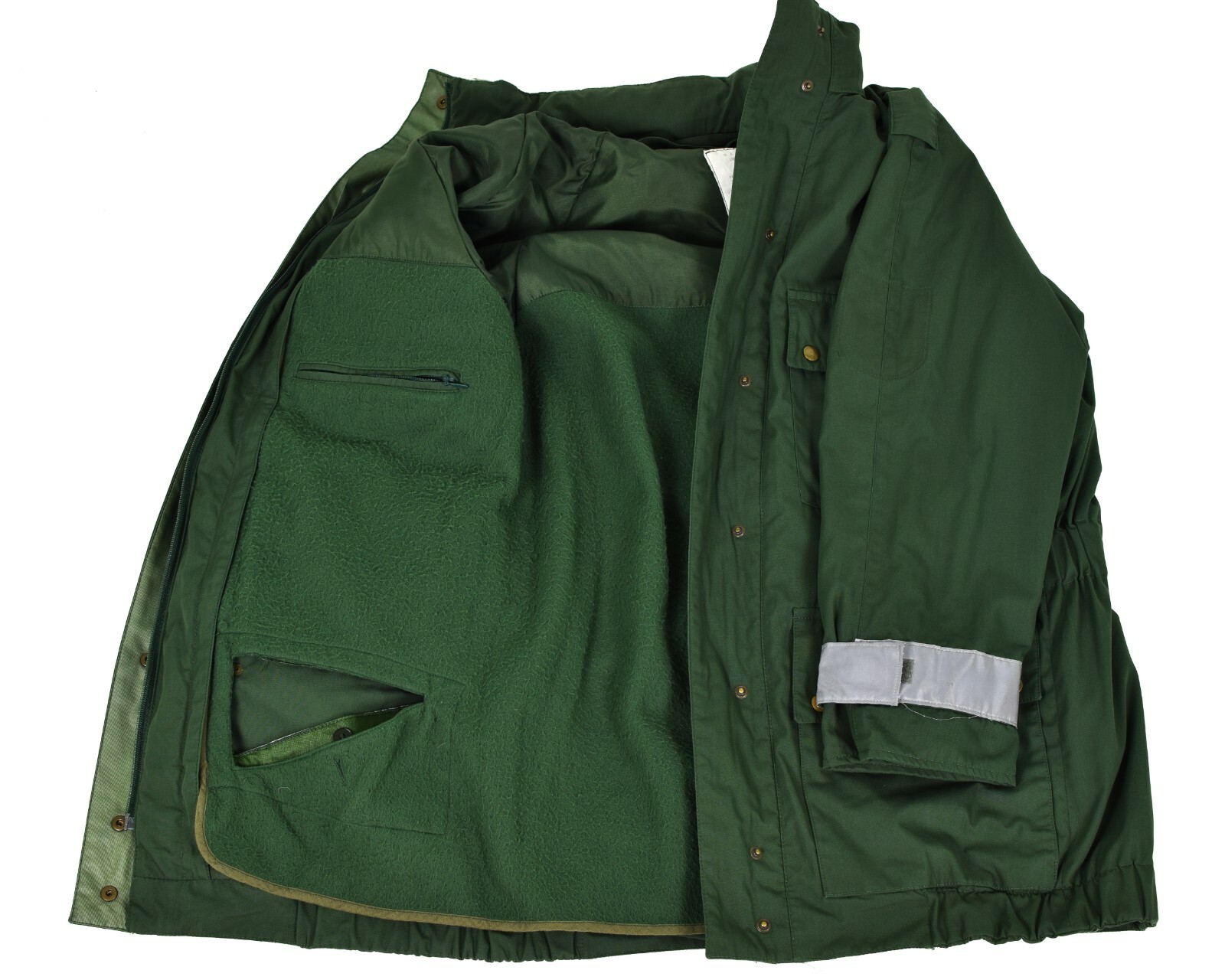 Genuine German police jacket GoreTex green waterproof BGS parka | eBay UK