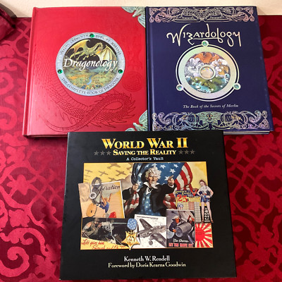 Dragonology+Wizardology+WWII Saving the Reality Illustrated Novelty ...