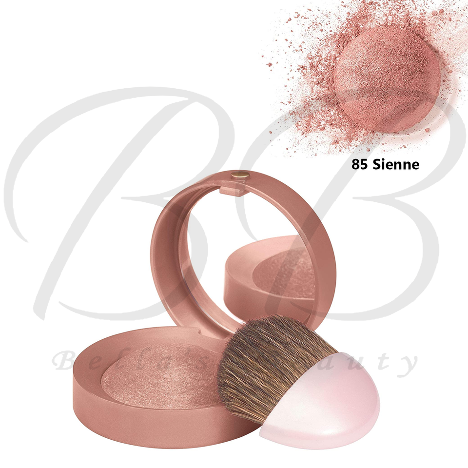 BOURJOIS Little Round Pot Blush Blusher with Mirror and Brush *ALL ...