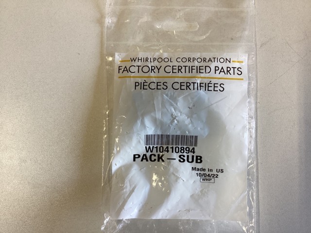 Whirlpool Factory Part W10410894 for sale online | eBay