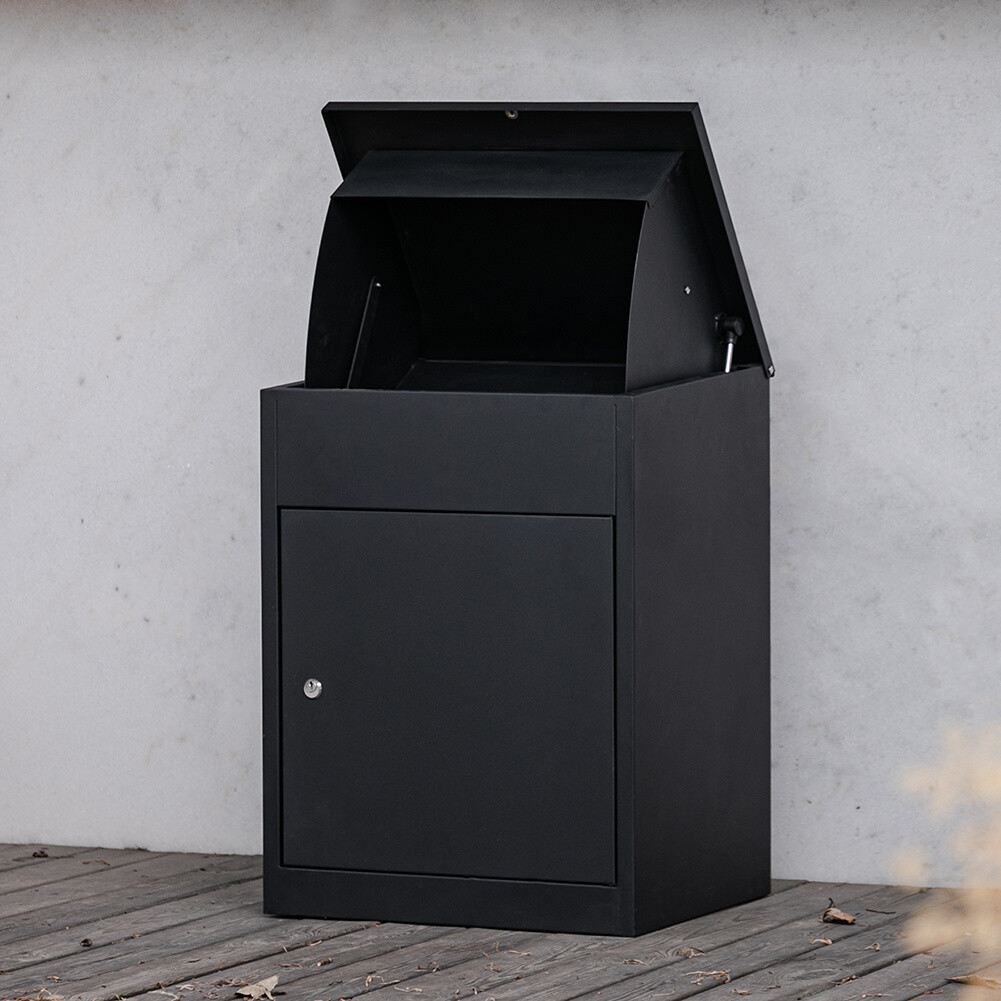 Large Heavy Parcel Box Lockable Package Delivery Letter Post Storage ...