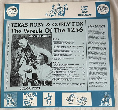 Texas Ruby, Curly Fox-The Wreck of the 1256 1992 Cowgirlboy 5142 Green ...
