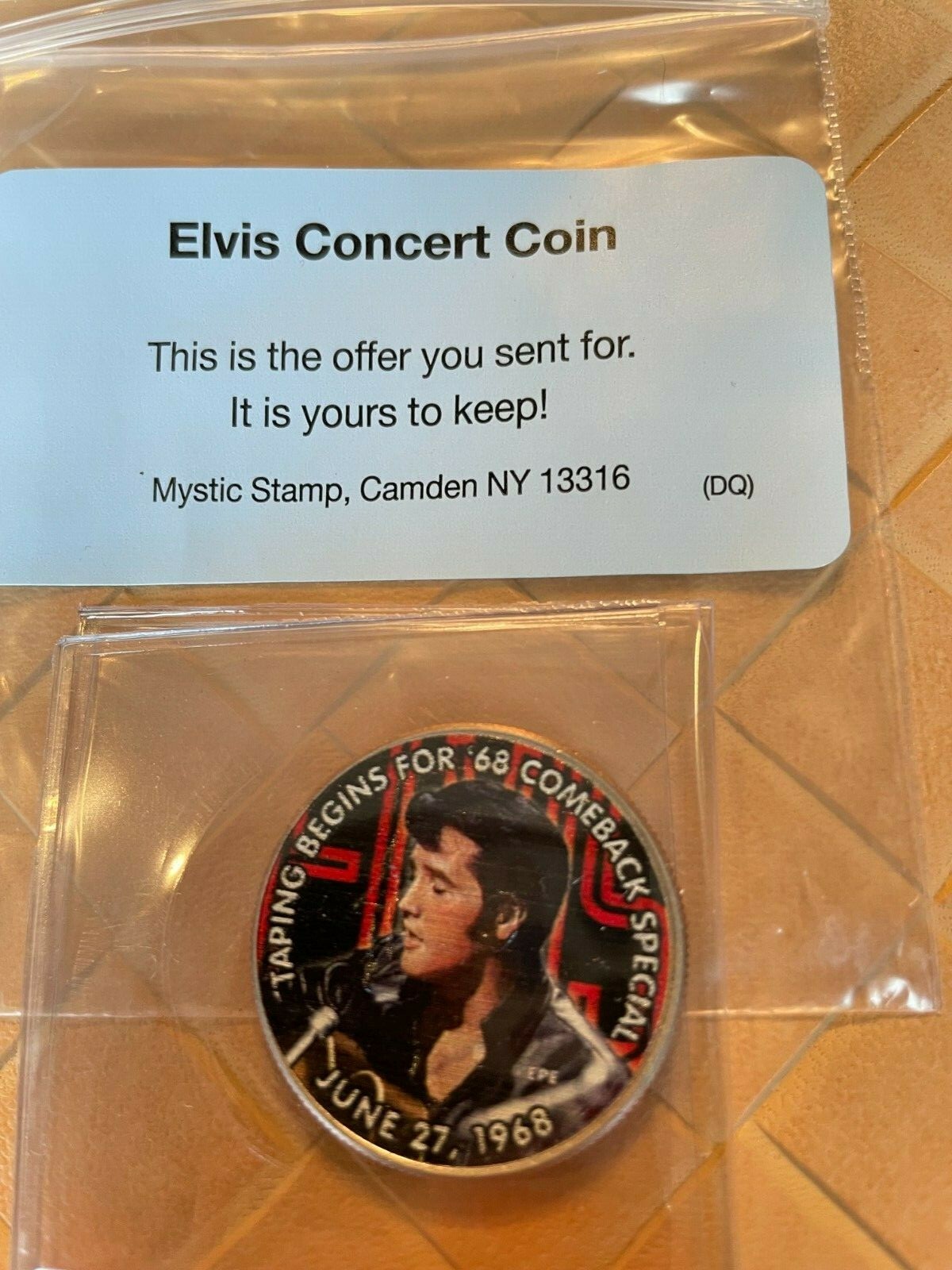 Elvis Concert Coin Colorized Half Dollar | eBay