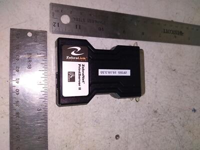 ZEBRALINK ZP355 FC 34011-001 2812042 5V 250MA ZEBRANET PRINTSERVER 2 | eBay