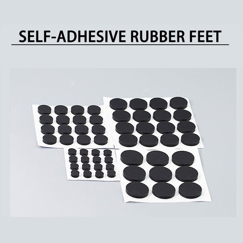 Small & Large RUBBER FEET Self Adhesive Bumper Stops, Door Buffer ...