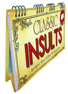 Classic Insults Flip Book: 1 by Bailey New 9781909732322 Fast Free ...