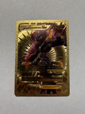 Shadow Mewtwo Vmax Gold Foil Fan Art HP1760 Lord Of The Shadows NM/M | eBay