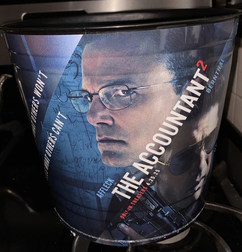 The Accountant 2 - Regal 9” Popcorn Bucket | eBay
