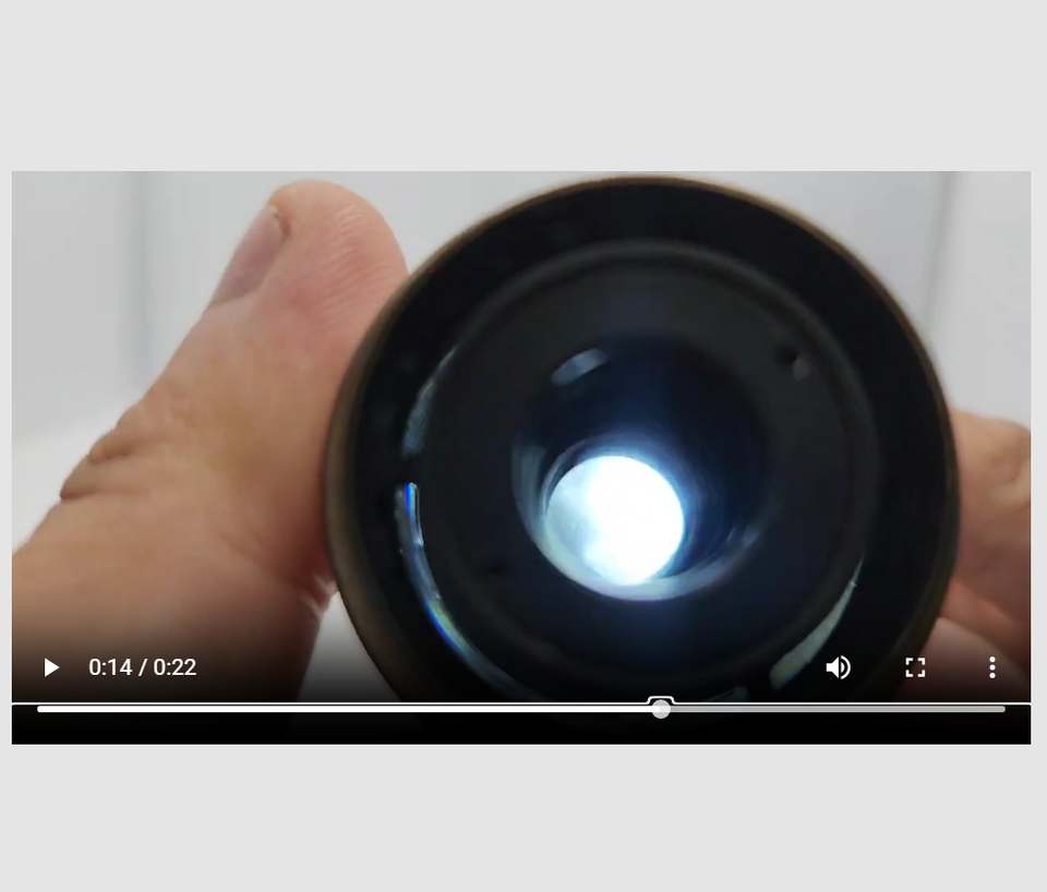 *For Parts* Nikon LU Plan 10x 0.30 ∞/0 BD microscope objective Lens ...