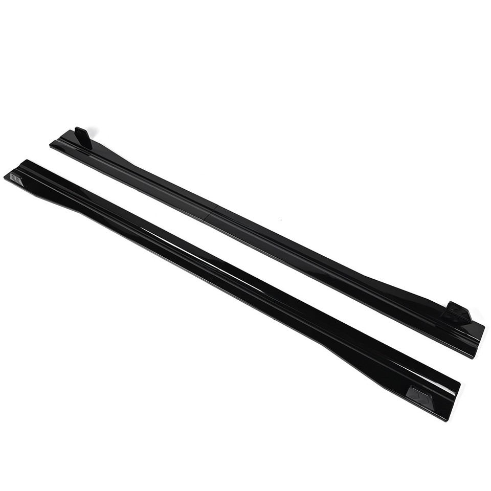 Gloss Black Side Skirts Extensions Rocker Panel For Nissan Maxima ...