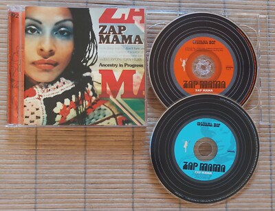 ZAP MAMA / ANCESTRY IN PROGRESS - 2CD (U.S.A. 2004 + bonus disc) NEAR ...