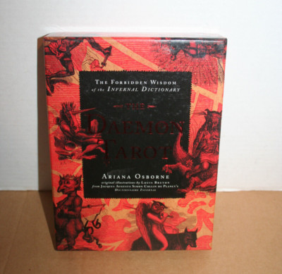 The Daemon Tarot Deck: The Forbidden Wisdom of the Infernal Dictionary ...