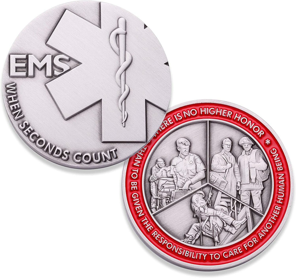 Ems Challenge Coins Great Challenge Coins Designs For EMS | GS JJ.com
