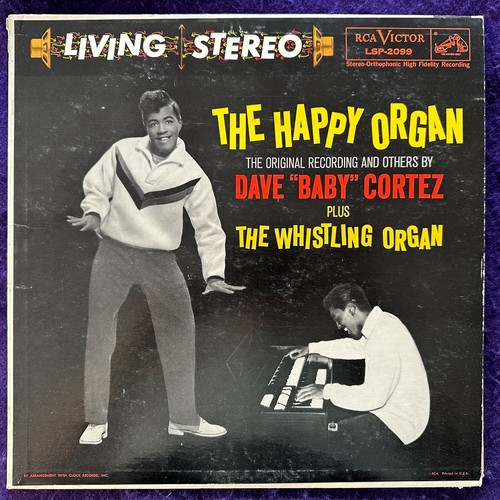 1S ~ DAVE "BABY" CORTEZ The Happy Organ '59 RCA Stereo Soul R&B VG+/NM ...