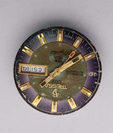 Tressa 5206 Automatic Non Working Watch Movement For Parts & Repair ...