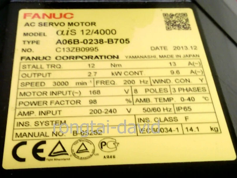 How To Read Fanuc Servomotor Nameplate? Explained In, 55% OFF