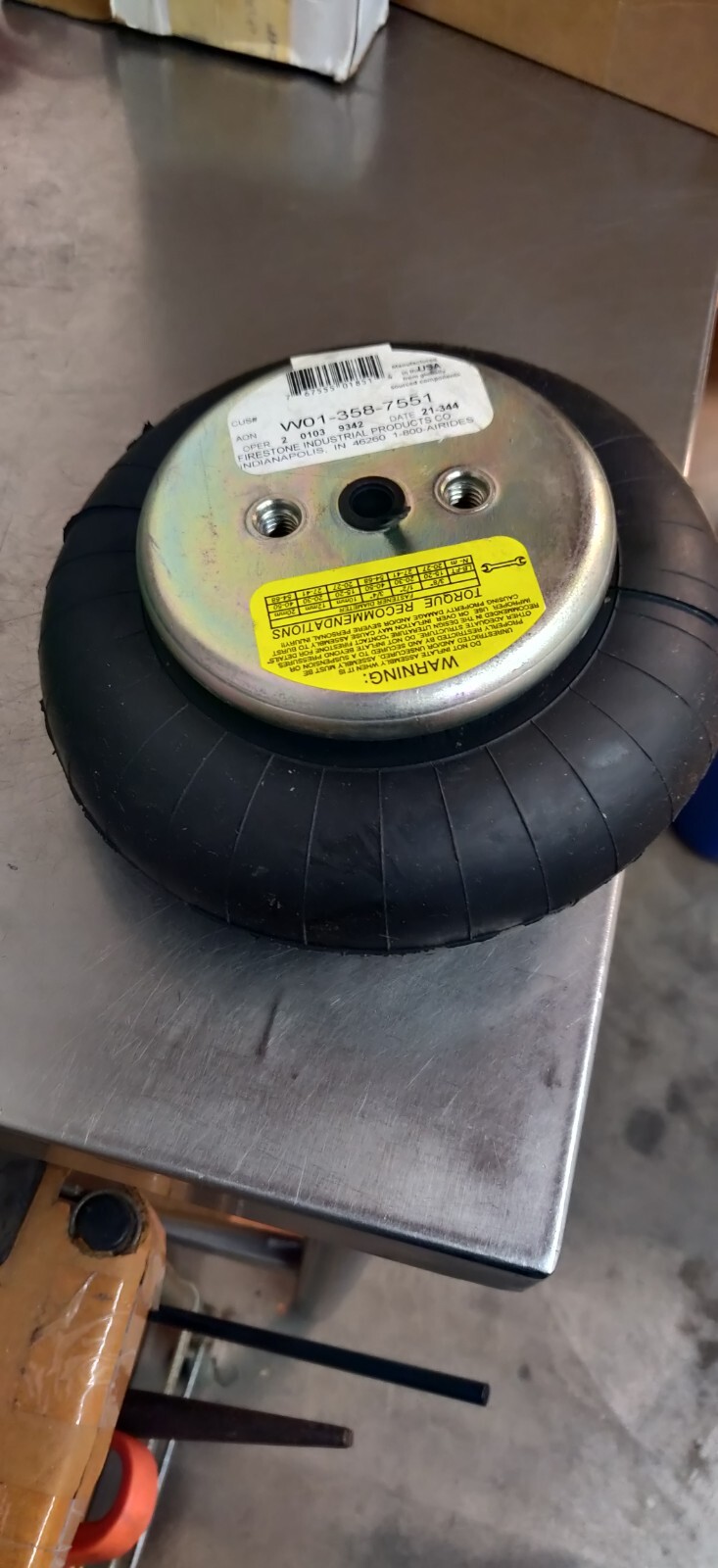 Original Firestone Air Suspension Spring Bags W01-358-7551 | eBay