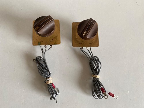 Vintage Volume Control Potentiometers 50 Ohm Audio Level Regulators ...