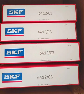 1PC SKF 6412/C3 single row deep groove ball bearing | eBay